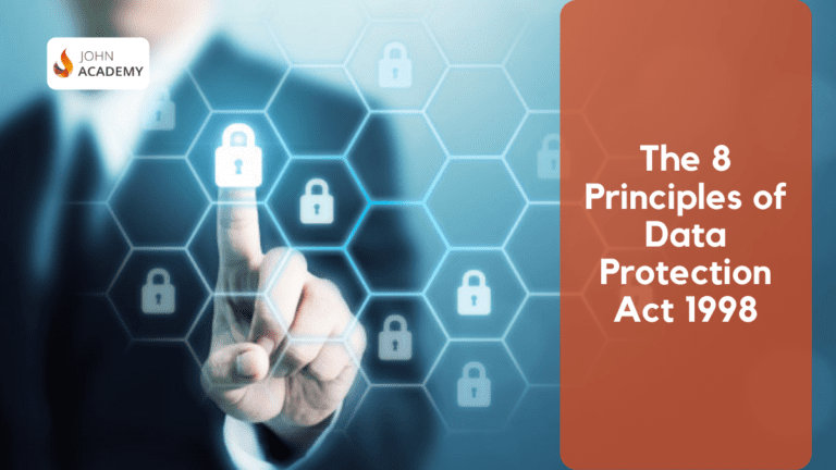 The 8 Principles of Data Protection Act 1998 | John Academy